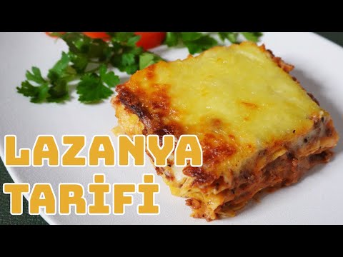 LAZANYA TARİFİ | ÇOK LEZZETLİ LAZANYA NASIL YAPILIR