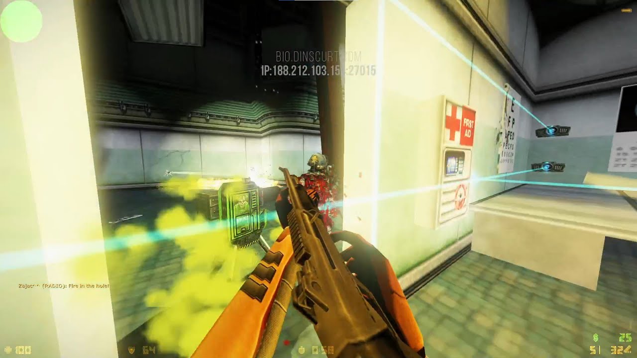 Counter Strike 1.6 | Biohazard Zombie Infection | Half Zombie Mode ...