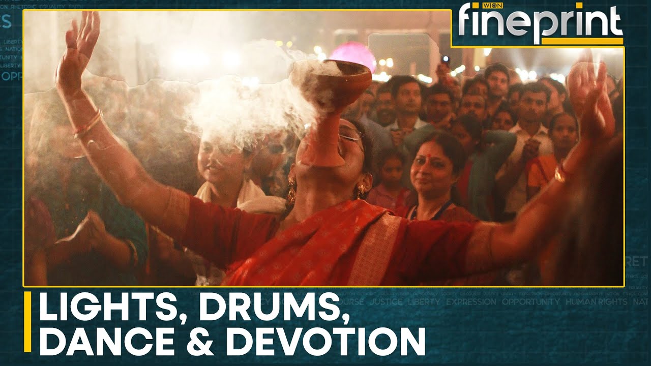Day 6 Of Durga Puja Festivities, Women Perform Traditional 'Dhunuchi ...