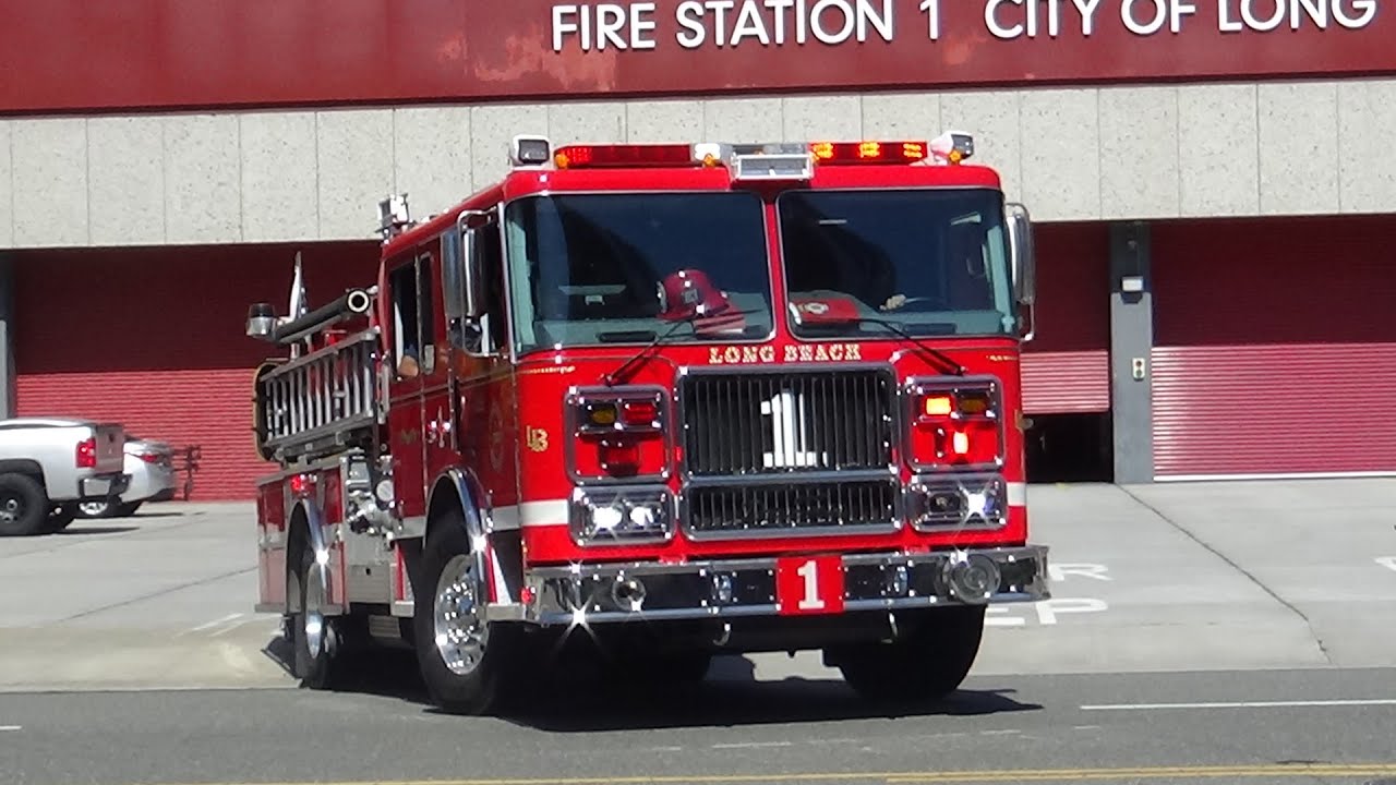 LBFD Engine 1 Responding - YouTube
