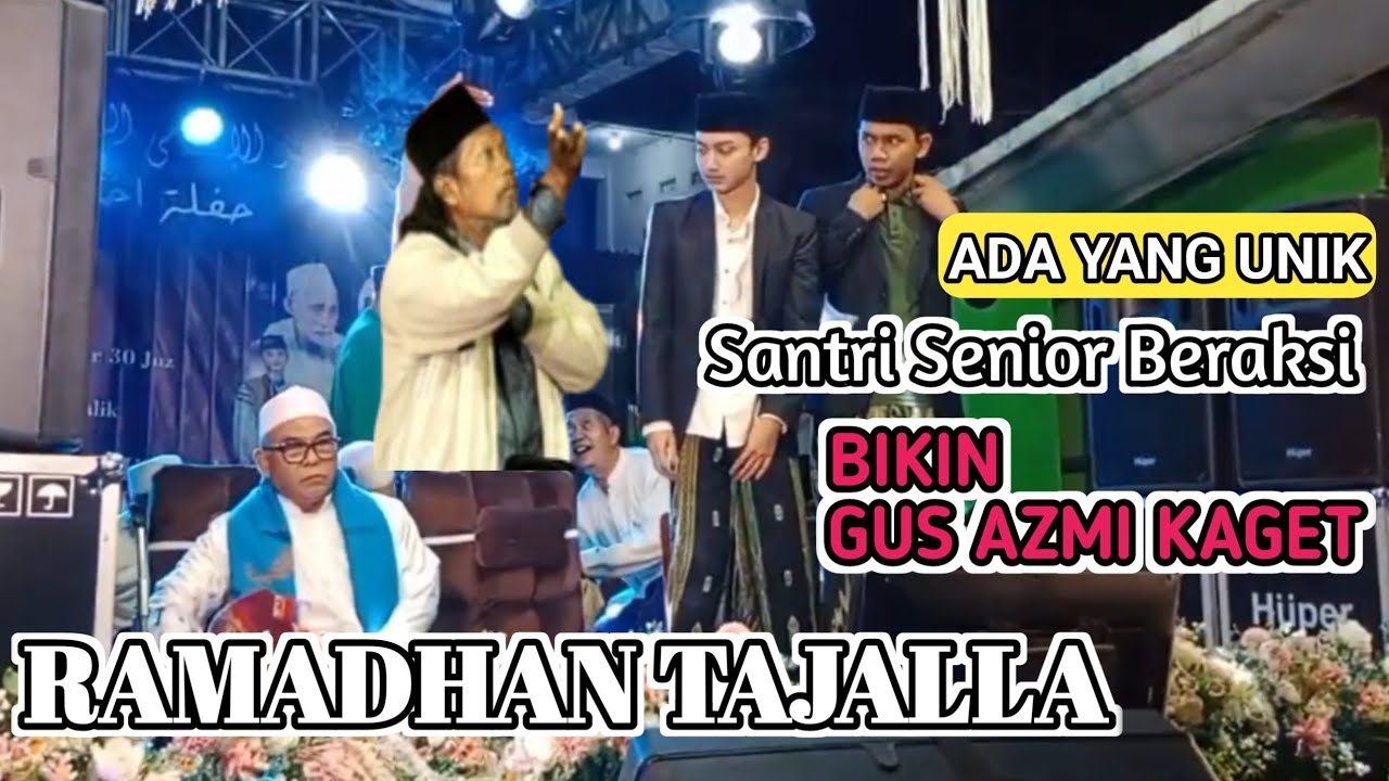 Sholawat Bareng Gus Azmi ft Cak Fandy - RAMADHAN TAJALLA - YouTube
