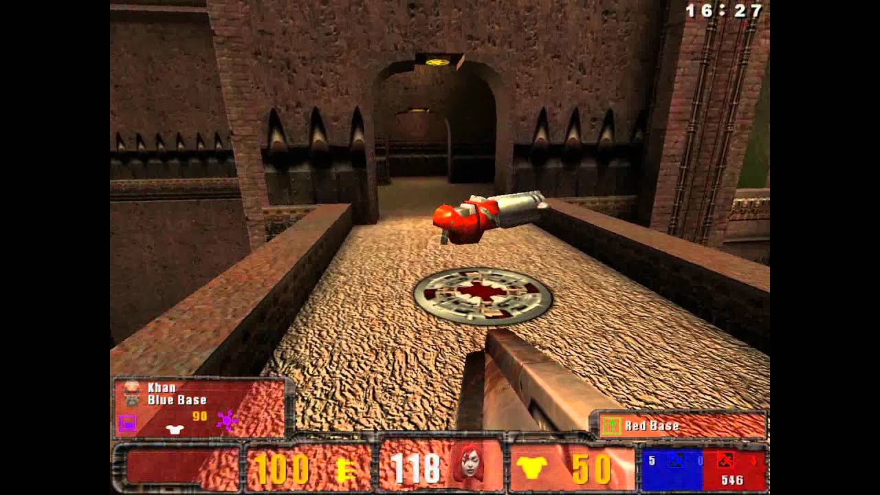 Quake 3 Team Arena - gameplay kamikaze - YouTube