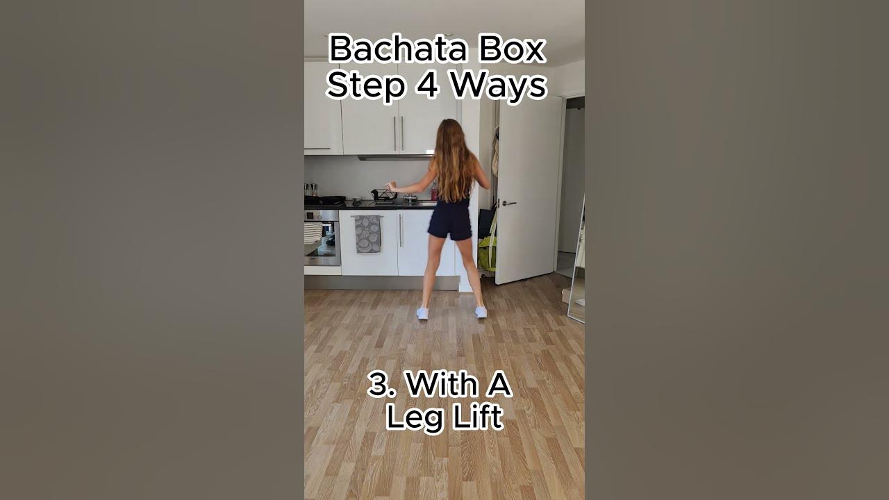 How To Do A Bachata Box Step 4 Ways - Bachata Footwork Variations - Rasa Pauzaite #bachata - YouTube