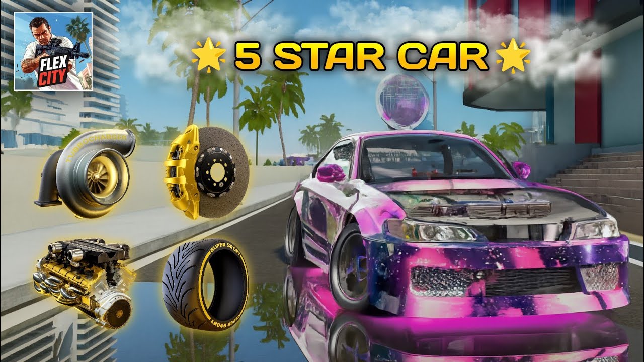 AKUMA CAR OVER UPGRADE AND ATTCH LEVEL 5 MATERIAL IN FLEX CITY - YouTube