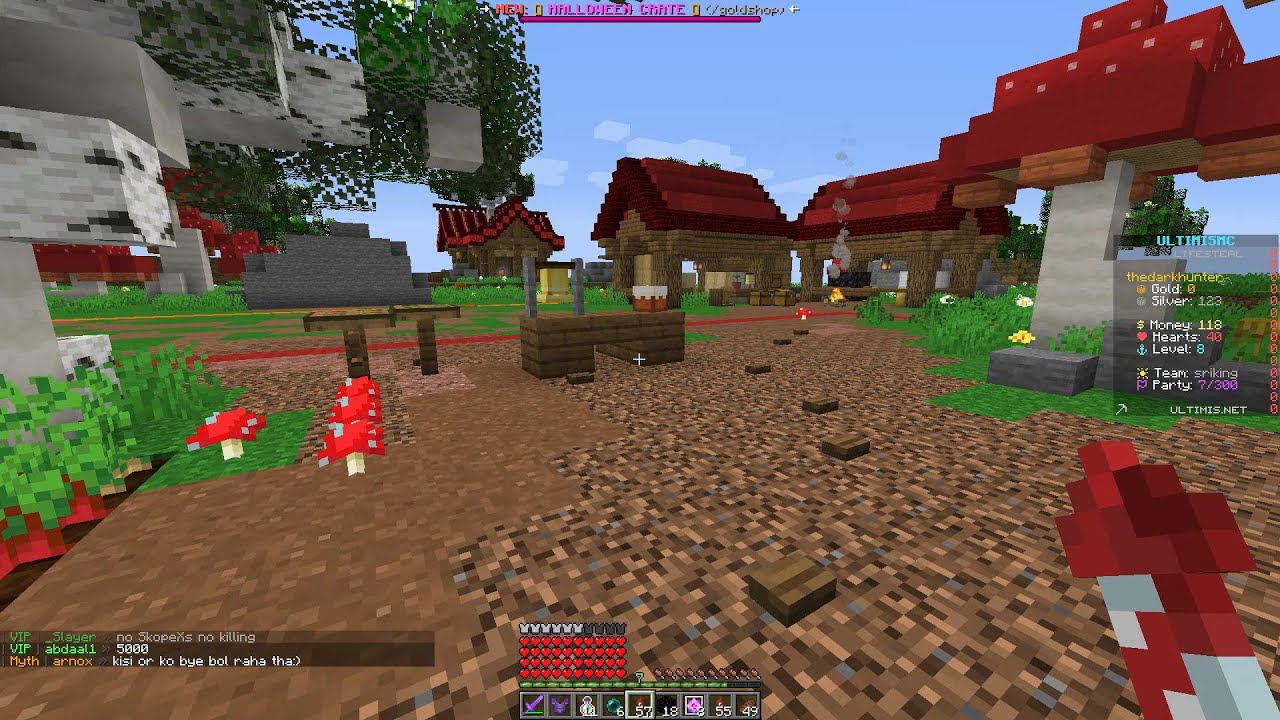 Lifesteal smp in ultimis.net @UltimisMC #ultimismc enjoy guys - YouTube