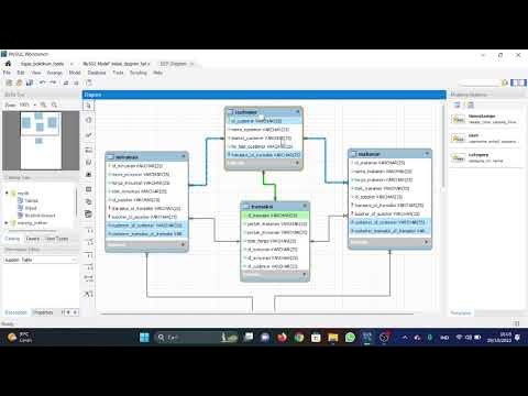 tugas membuat relasi warung makan menggunakan mysql - YouTube
