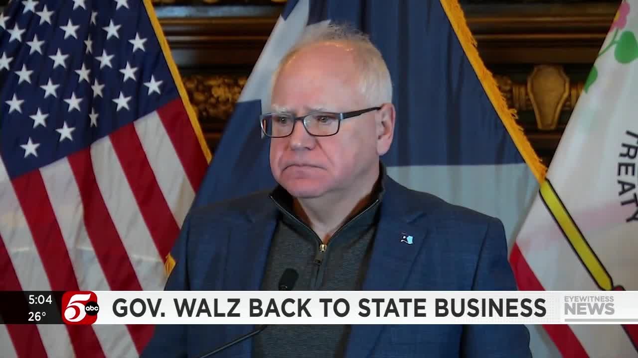 Gov. Walz: 'No regrets' about campaign for VP - YouTube