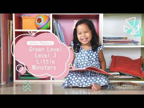 Little Monsters Jolly Phonics Reader Green Level Level 3 - YouTube