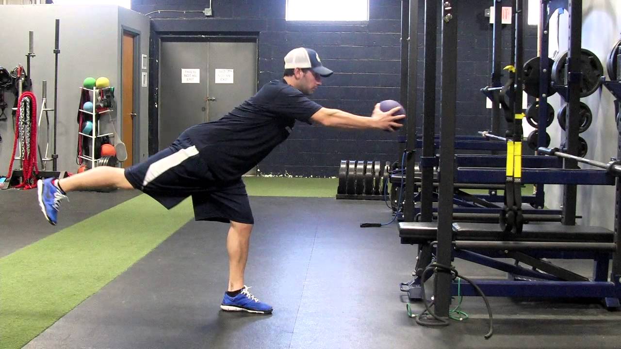 Baseball/Softball Strength Training: MB SL RDL.MOV - YouTube