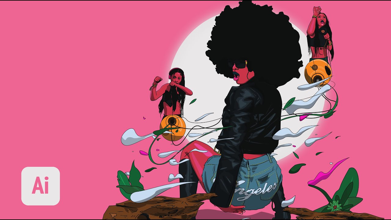 Uncle Waffles - Speed Digital Art | Adobe Illustrator | Vector | Fan ...