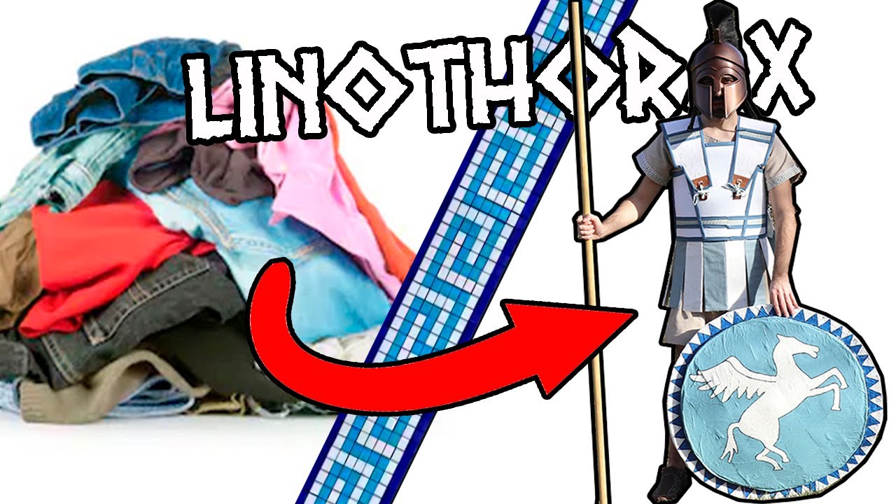 How to make a fully functional Greek Armor with old clothes (Linothorax ...