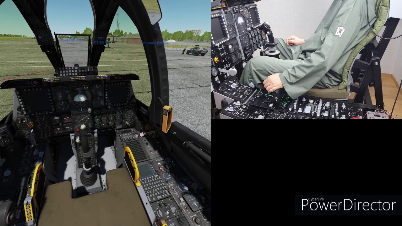 DCS A-10C VR Home Cockpit Basic Flight Training Qualification Campaign mission 04 - YouTube