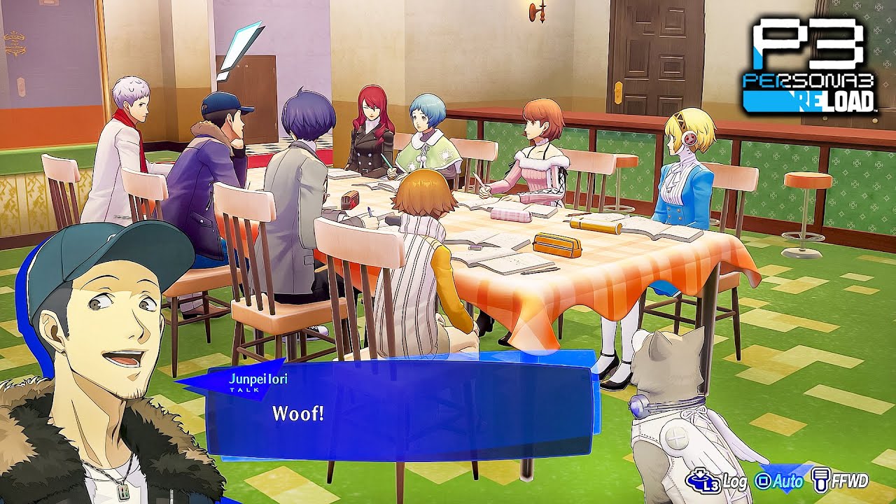 Junpei wants to be a Dog like Koromaru - Persona 3 Reload - YouTube