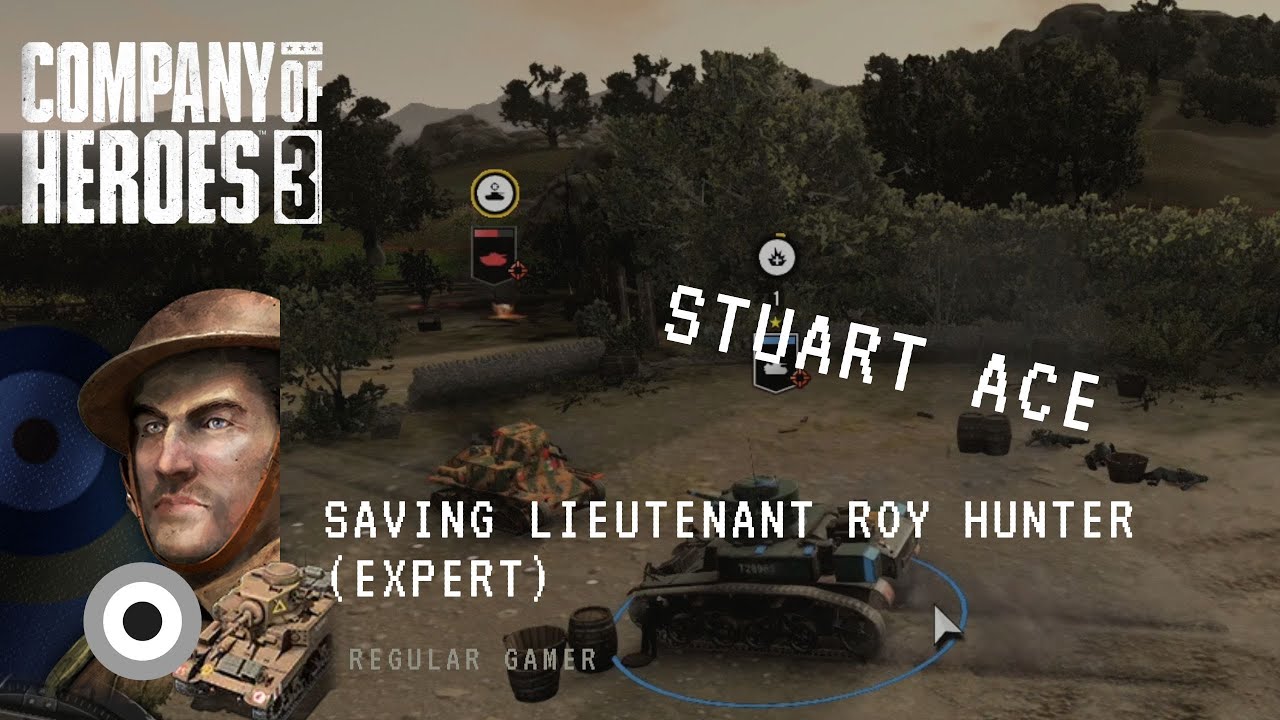 (EXPERT) Company of Heroes 3 - Italian Campaign: Saving Lieutenant Roy Hunter - YouTube
