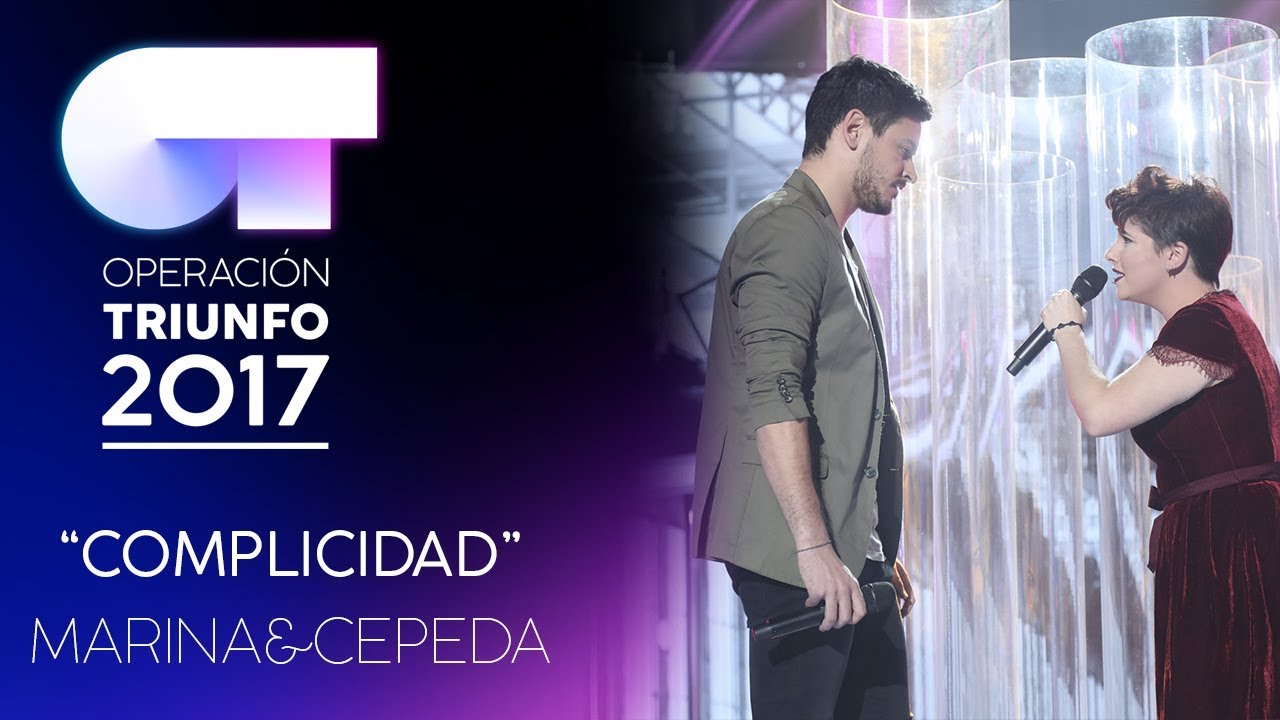 "Complicidad” - Marina y Cepeda | Gala 3 | OT 2017 - YouTube