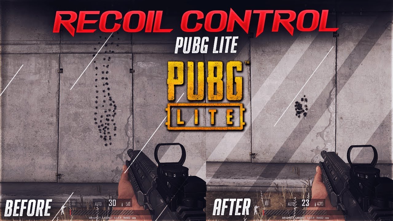 How to control recoil in Pubg Lite (PC) ! Best Tips, My Sensitivity ...