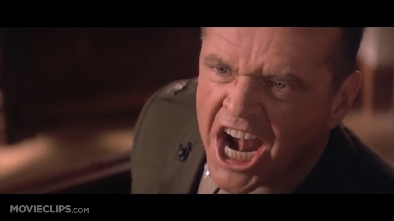 You Can't Handle the Truth! A Few Good Men 7 8 Movie CLIP 1992 HD 1 ...