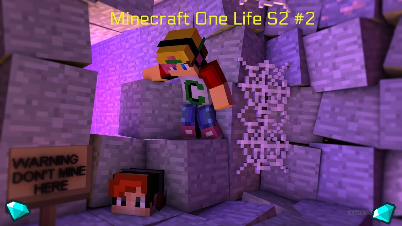 Don't Mine At NIGHT | Minecraft One Life S2 Ep.2 - YouTube