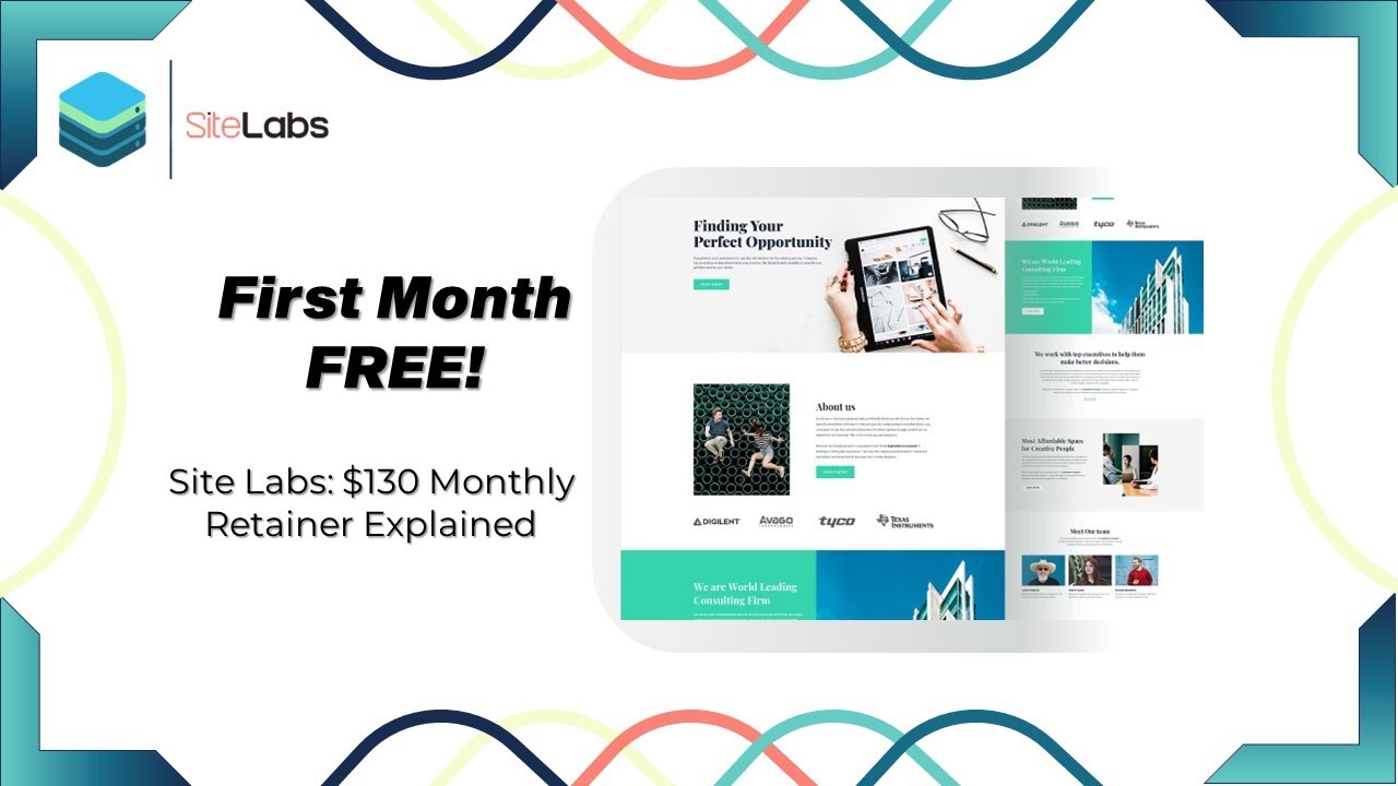 Site Labs 1st Month FREE + $130 Monthly Retainer Explained - YouTube