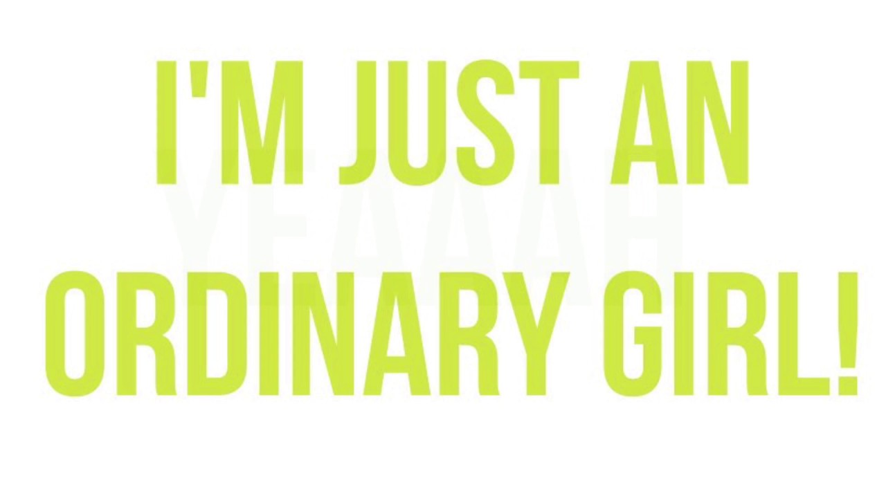 Ordinary girl with lyrics - YouTube Music