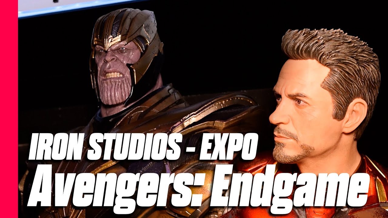 EXPO - AVENGERS: ENDGAME - IRON STUDIOS - SHOWCASE - YouTube