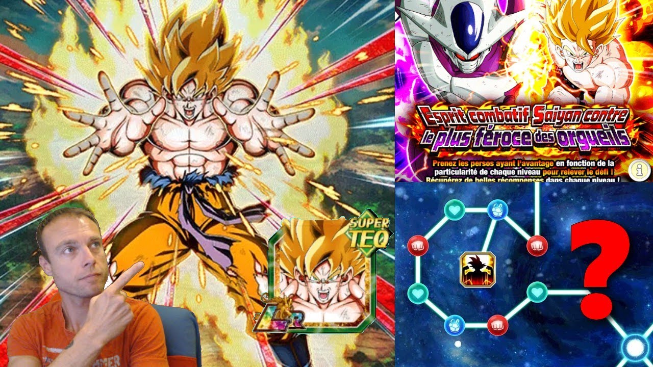TEST GOKU LR TEC DANS LE NOUVEAU MODE DEFI : ESPRIT COMBATIF SAIYAN ...