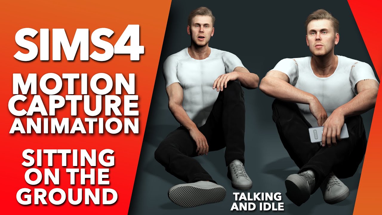The Sims 4 | Sitting On The Ground Animation Pack Download - YouTube