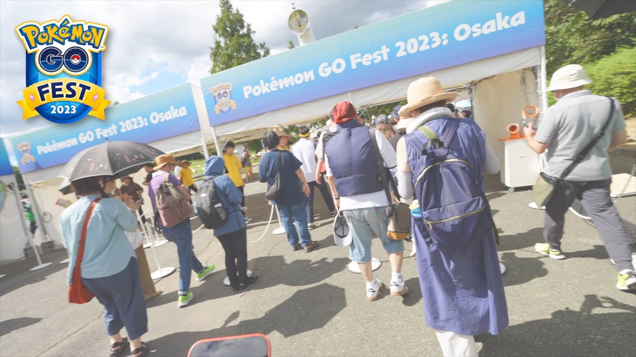 Go Fest 2023 오사카 토요일 오후 티켓 구매자 #포켓몬고 #gofest2023 #osaka - YouTube