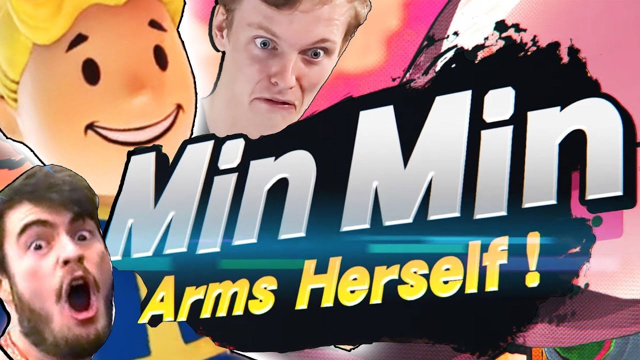 Little Z and HopCat React to Min Min Reveal - Smash Bros Ultimate - YouTube