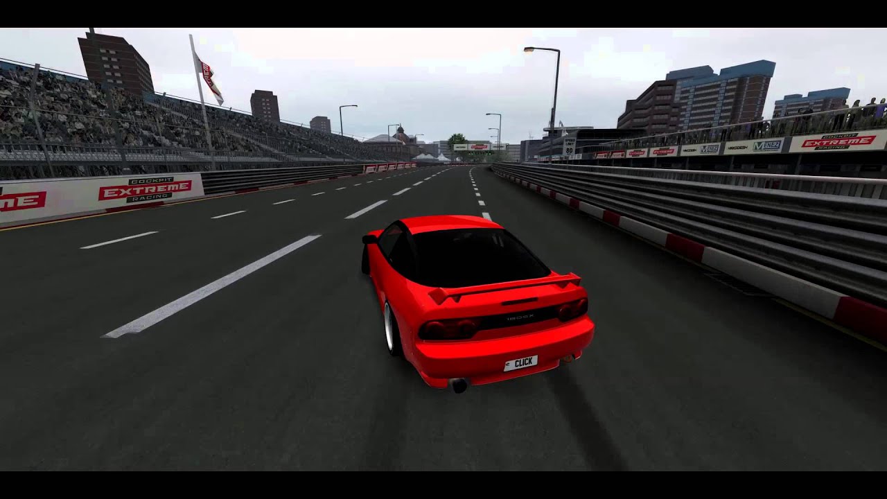 LFS - South City Speedrun - Nissan RPS13 Type-X - YouTube