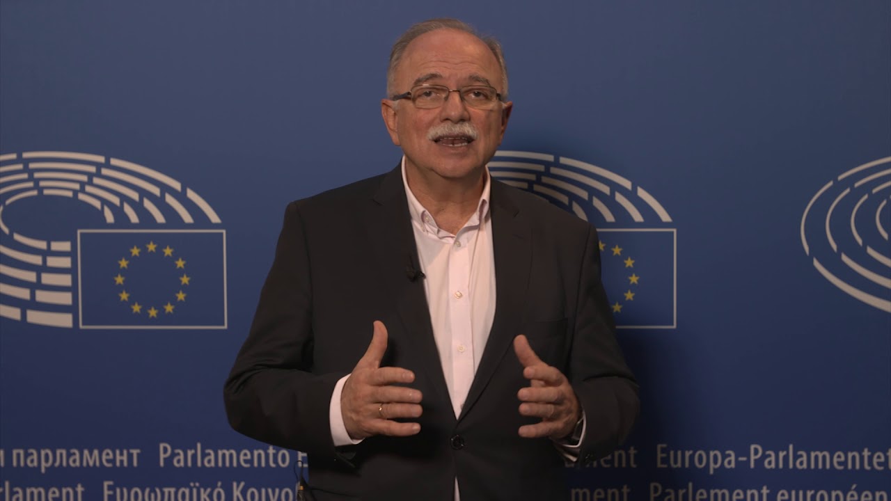 Δ. Παπαδημούλης: Ημερίδα Σχολεία - Πρέσβεις Ευρωκοινοβουλίου 2019 - YouTube