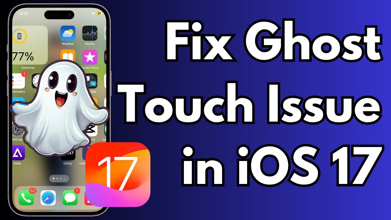 How To Fix iPhone Ghost Touch Issue in iOS 17 | Fix iPhone Touch Issue ...