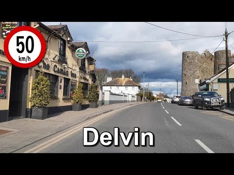 Dash Cam Ireland - Delvin Village, County Westmeath - YouTube