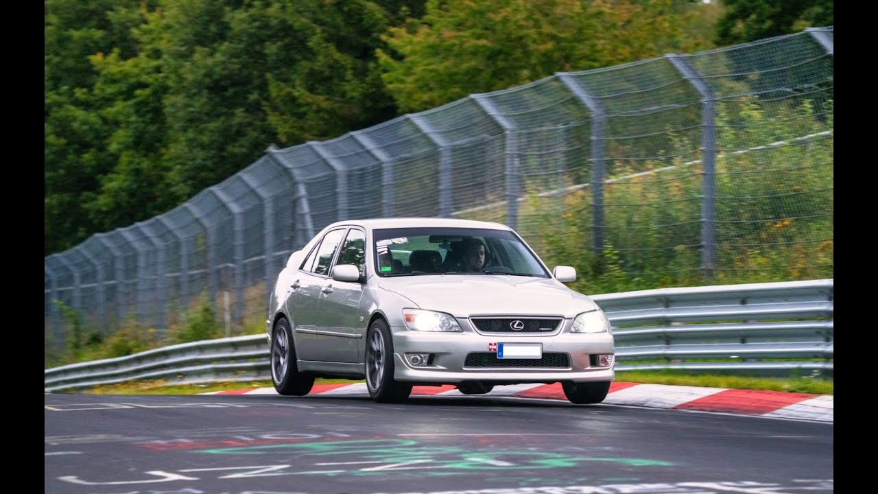 Nürburgring 9:32 BTG Lexus is200 yellow flags lap - YouTube