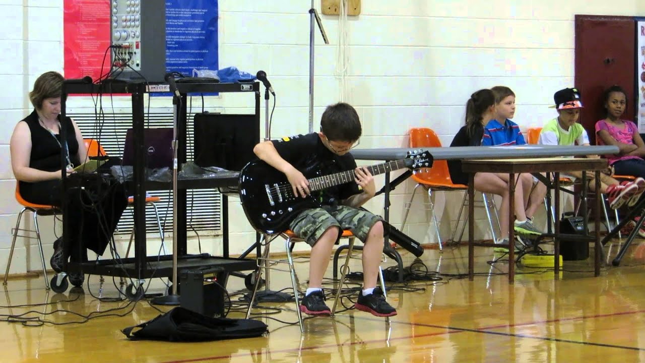 dom's 4th grade talent show 2013 - YouTube