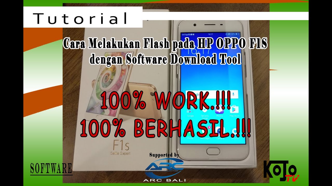 Cara Mudah Flash OPPO F1S Berhasil 100% | Panduan Flash HP Oppo F1s ...