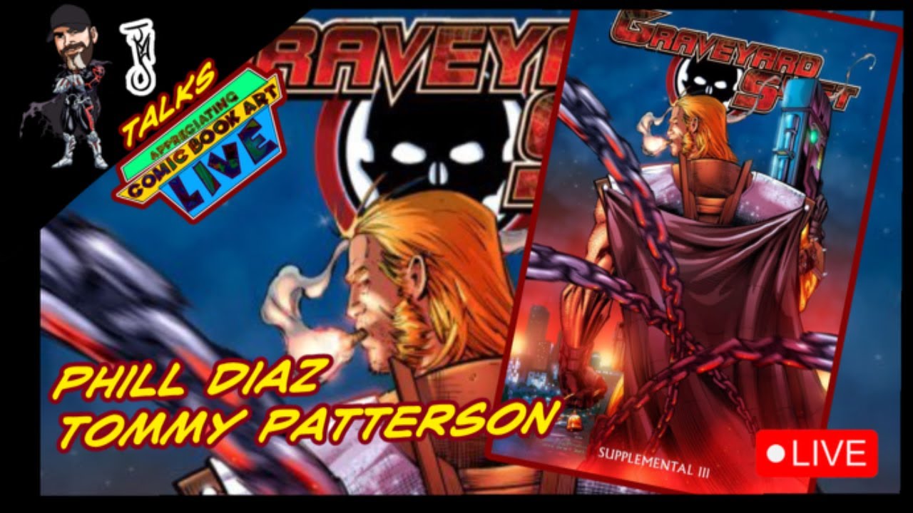 Appreciating Comic Book Art Live: Phill Diaz & Tommy Patterson - YouTube
