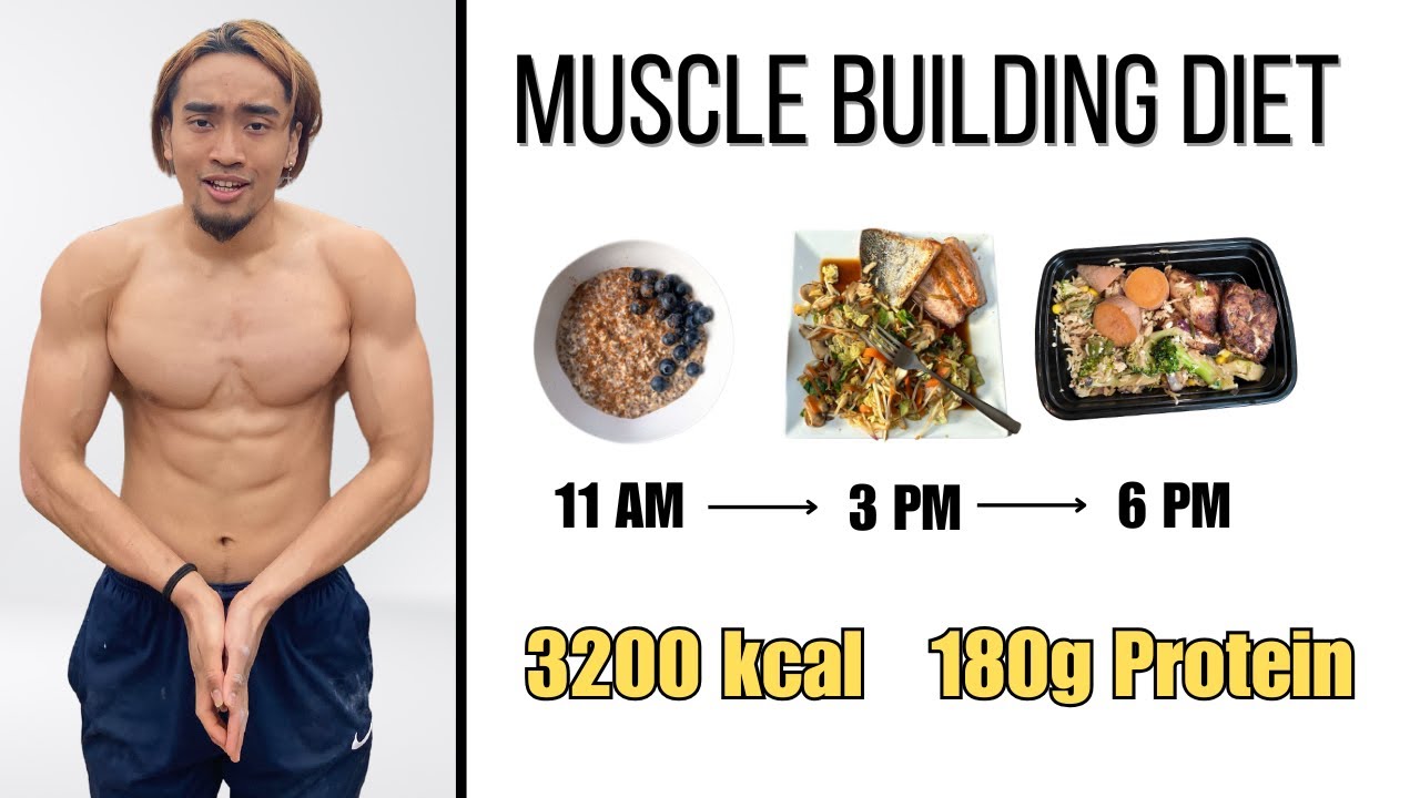 I Build MUSCLE and Stay LEAN with This Lean Bulking Diet - YouTube