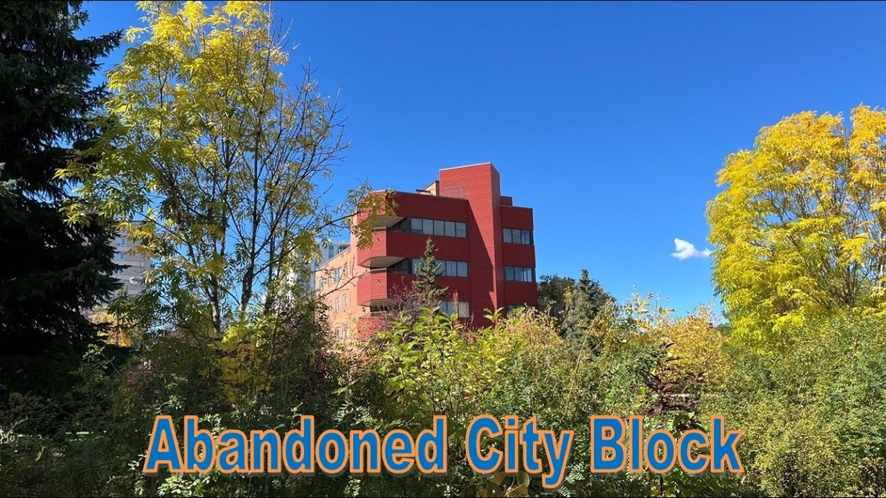 An Abandoned City Block In Edmonton - YouTube