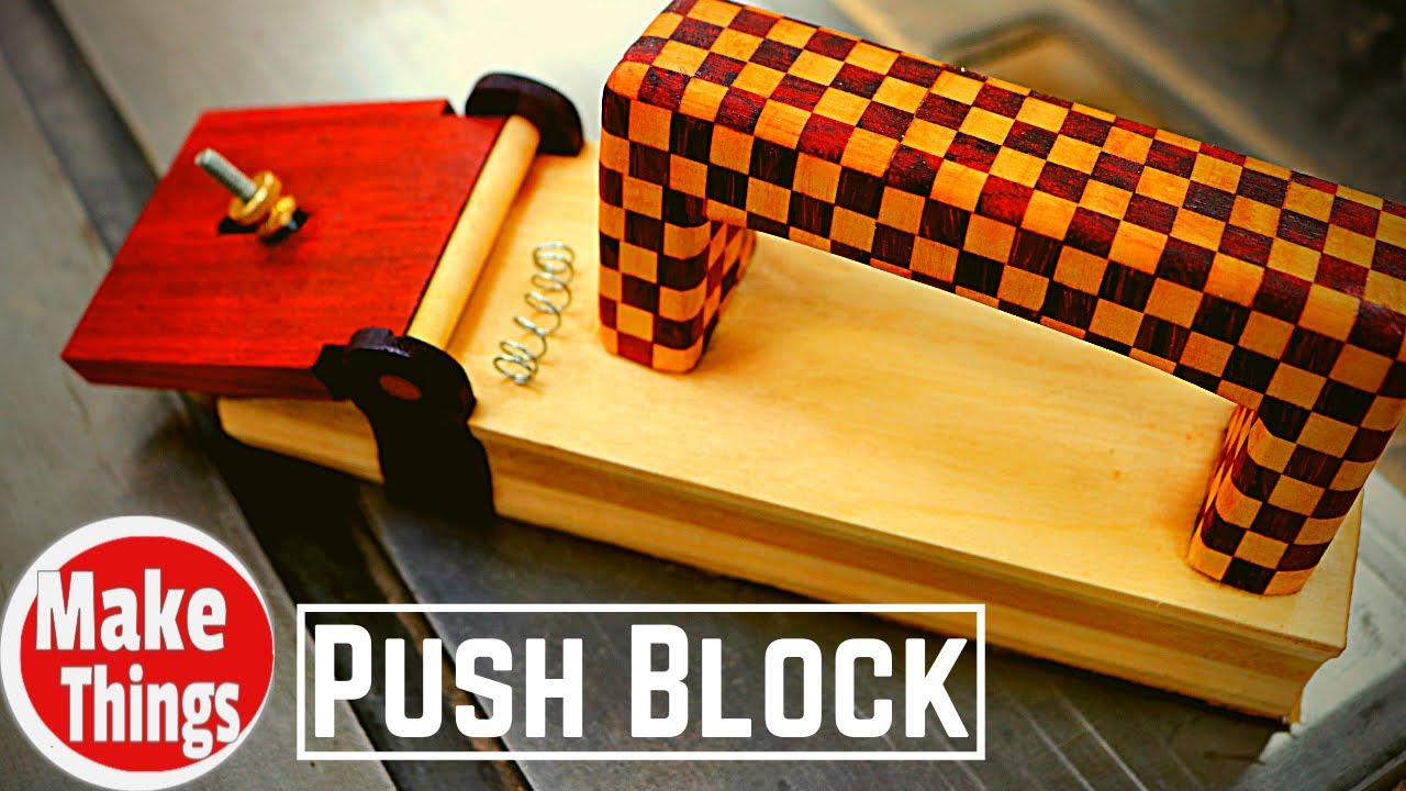 Advanced Push Block // Make Things #makethings - YouTube