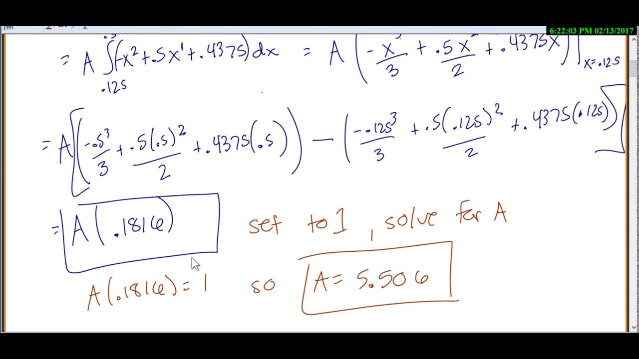 Stat 3000: Problem 2.2.6 - YouTube