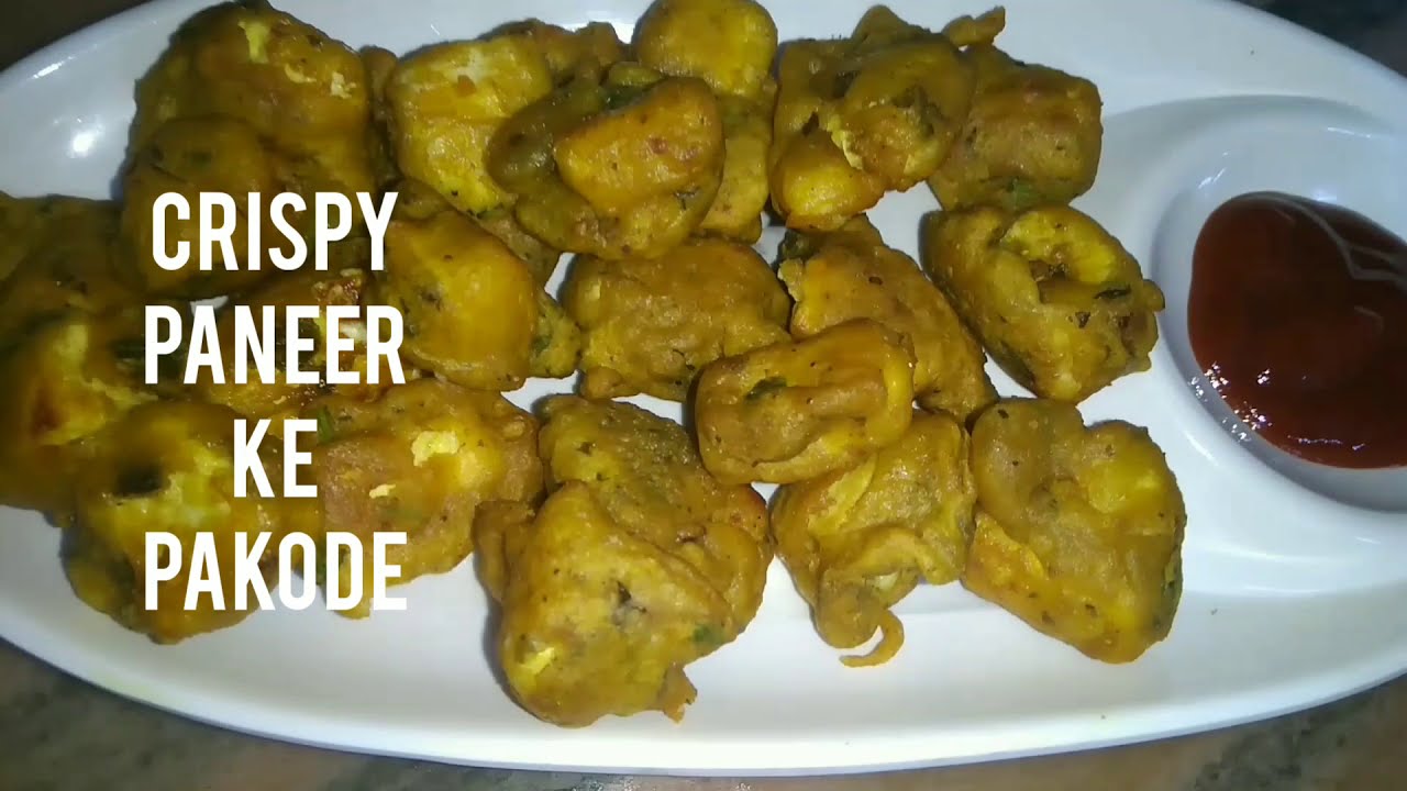 PANEER KE PAKODE |easy and tasty home-made recipe - YouTube
