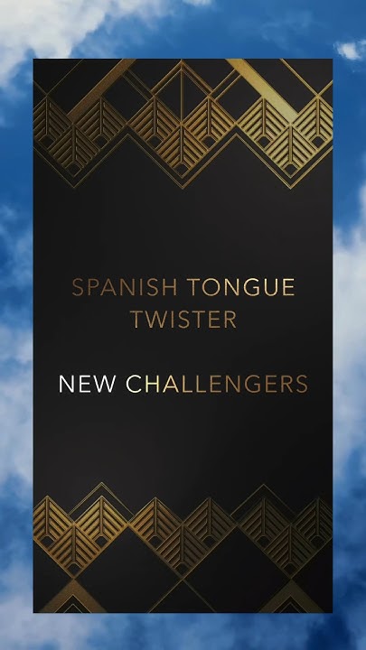 #3 Spanish Tongue Twister - New Challengers Here | Can YOU say it ...