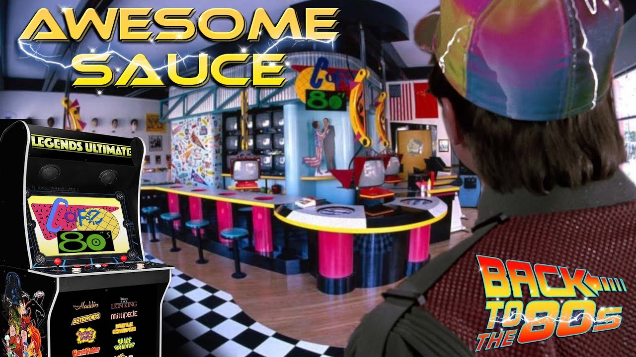 One saUCE - Cafe 80s theme on your Atgames Legends Ultimate Arcade ...