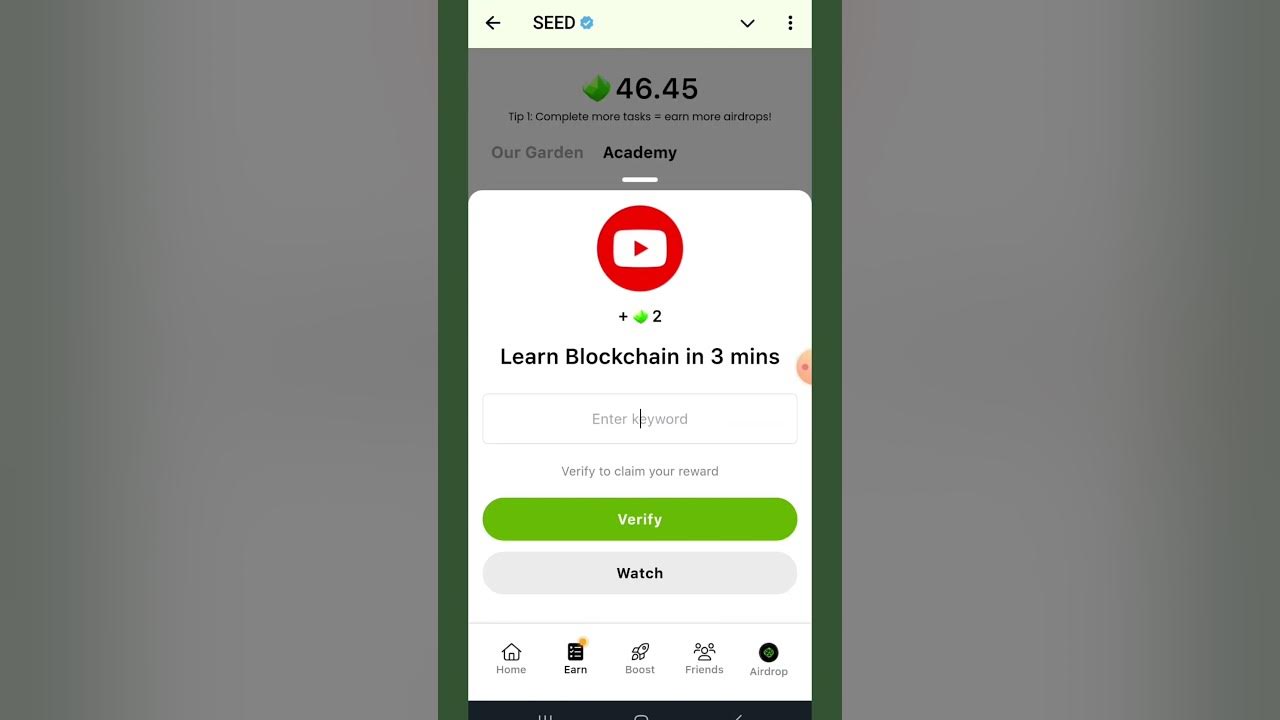 Learn Blockchain in 3 Mins | SEED Verify Code | SEED'S Video Code | Seed Code | Seed Video Code ...