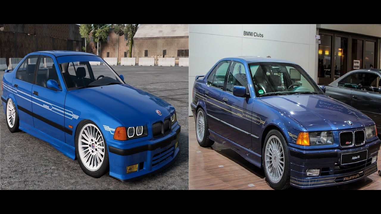 E36 ALPINE B8 4.6 V8 - YouTube