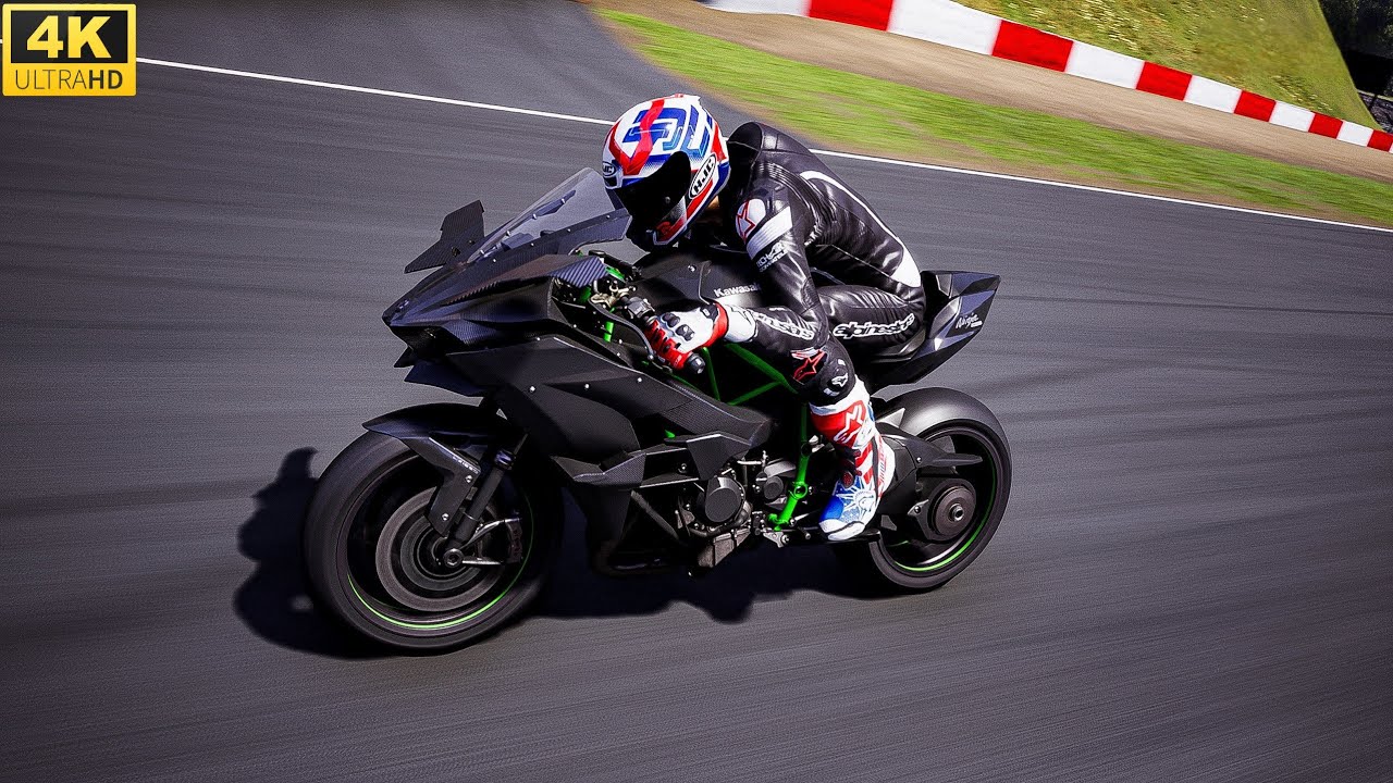 Kawasaki Ninja H2R Ultra High Graphics Gameplay (4K 60FPS) RIDE 5 #h2r ...