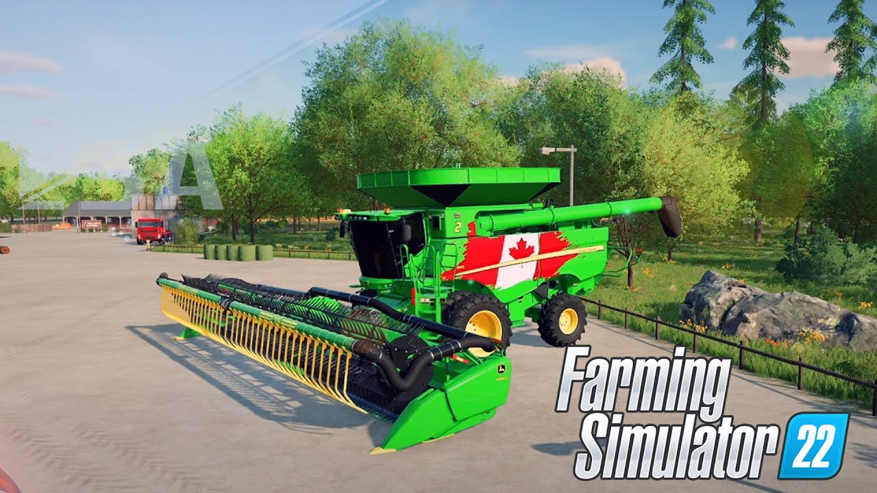 FARMING SIMULATOR 22 | American West - on crée notre ferme ! - YouTube