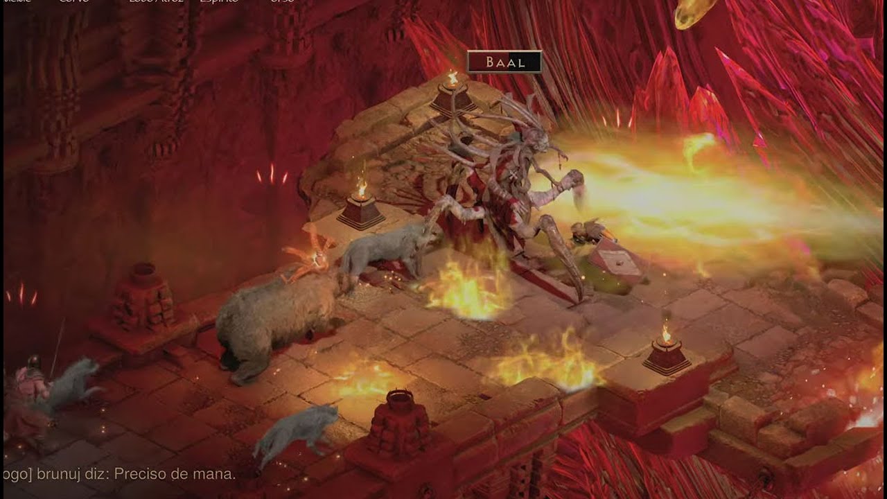 Diablo II: Resurrected - Final Boss (Baal) with Druid [PS5 4K 60fps ...