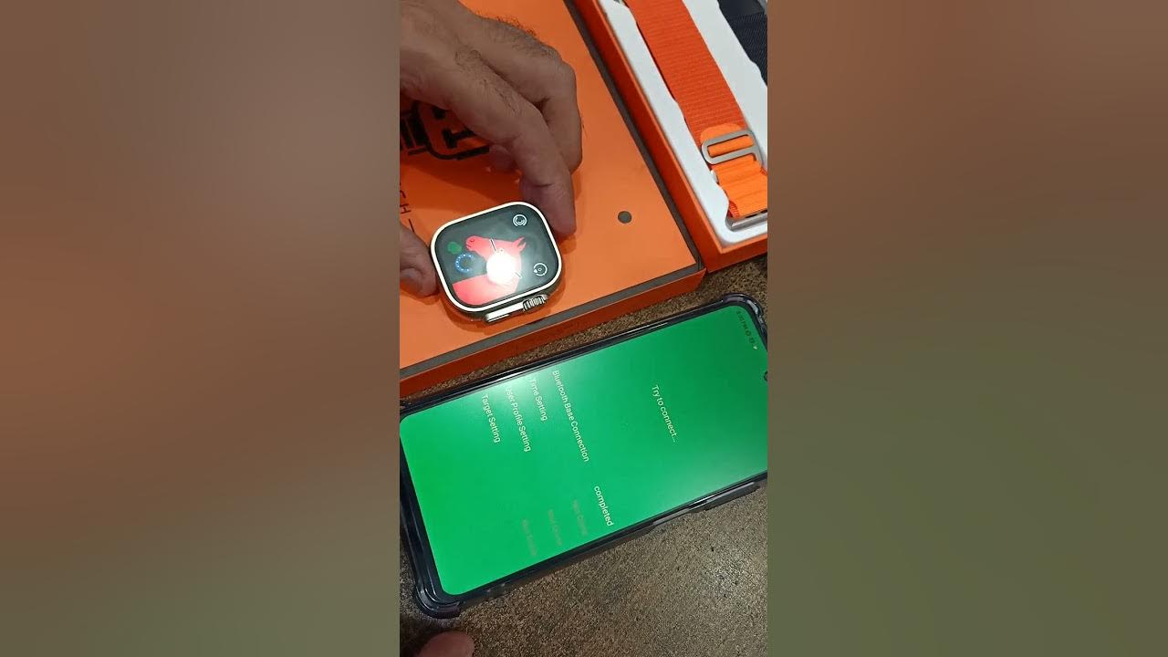 How to Connect S9 Ultra Smart Watch Bluetooth Calling or Fit Pro ...